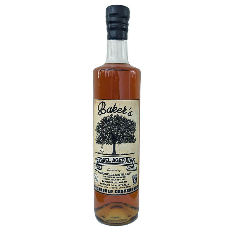 Bakers Barrel Aged Rum – SPIRIT OF THE MAKER