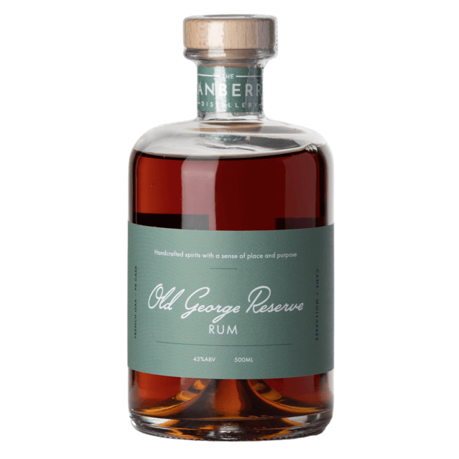 Canberra Distillery Old George Reserve Rum – SPIRIT OF THE MAKER
