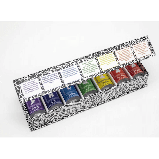 Sin Gin - Seven Deadly Sins Gift Pack – SPIRIT OF THE MAKER