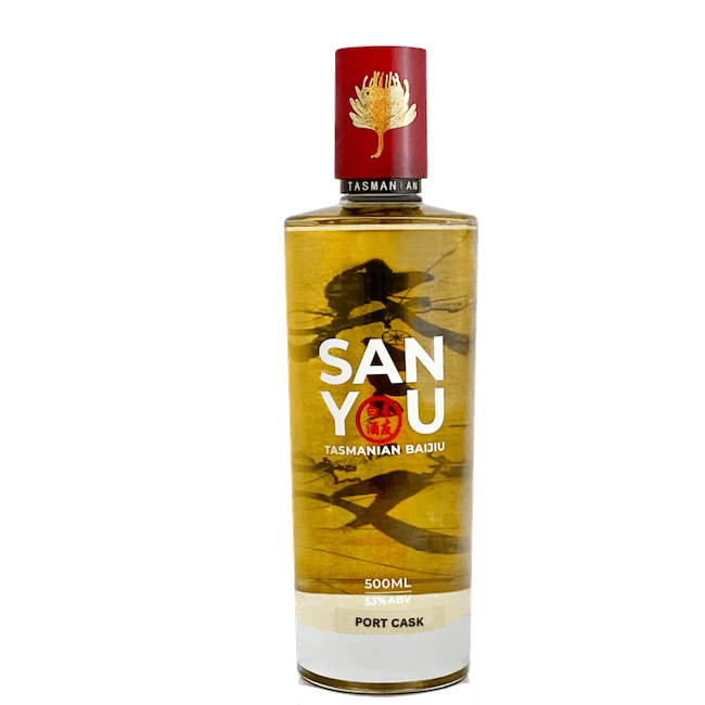 Sanyou Port Barrel Finished Tasmanian Baijui – SPIRIT OF THE MAKER
