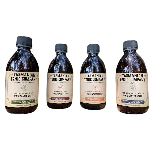Tasmanian Tonic Company Syrups - 4 pack – SPIRIT OF THE MAKER