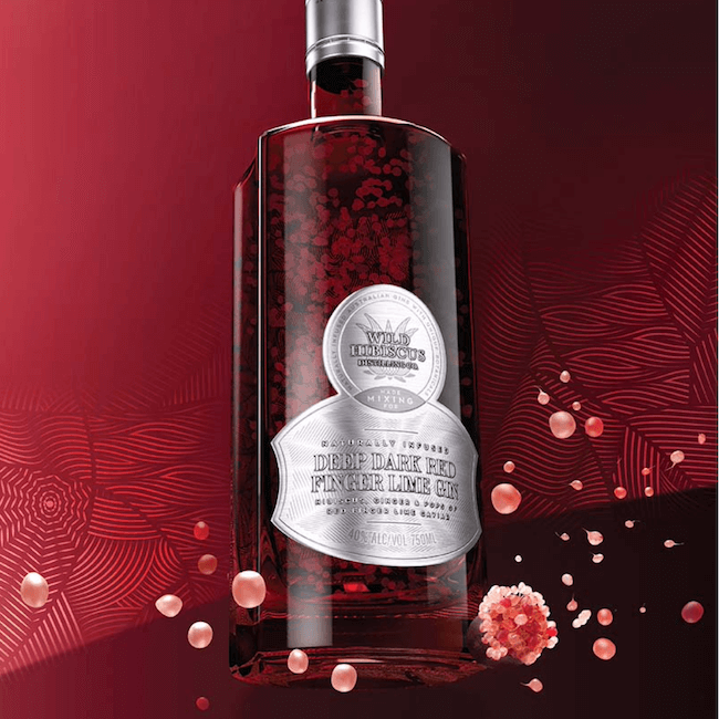 Wild Hibiscus Deep Dark Red Finger Lime Gin – SPIRIT OF THE MAKER